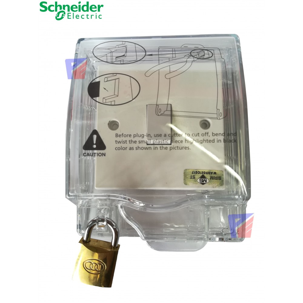Weatherproof Single Gang Socket Cover (Transparent) Weatherproof Single Gang Socket Cover (Transparent)